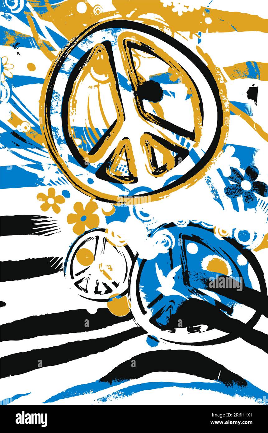 Peace Sign Symbol Text