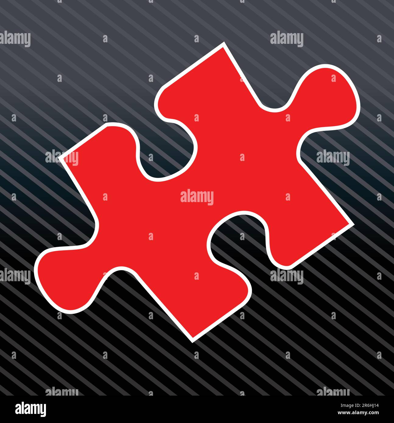 Jigsaw picture strategy Stock Vector Images - Alamy