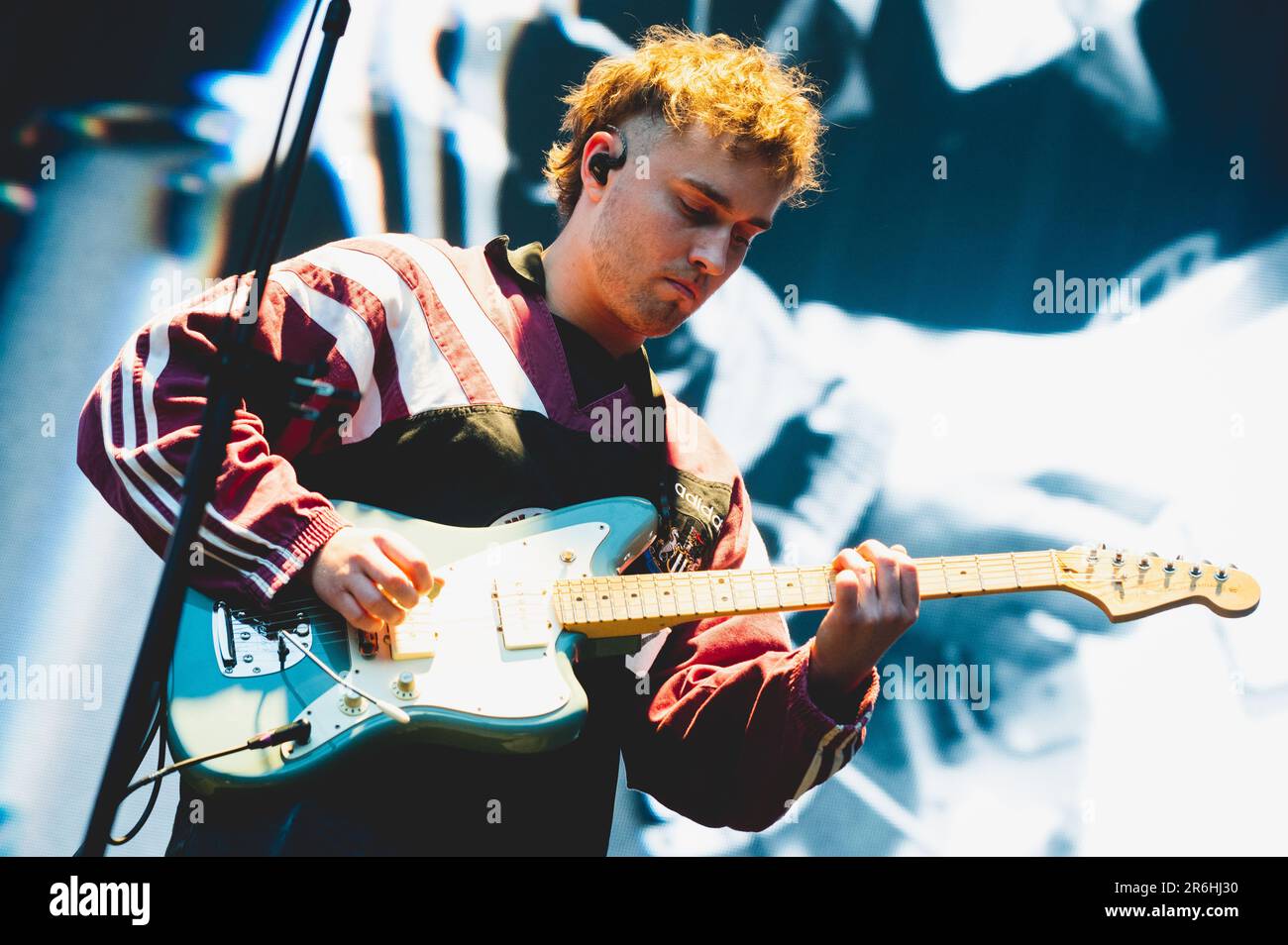 Newcastle upon Tyne, UK. 9th June, 2023. Sam Fender plays the first of ...