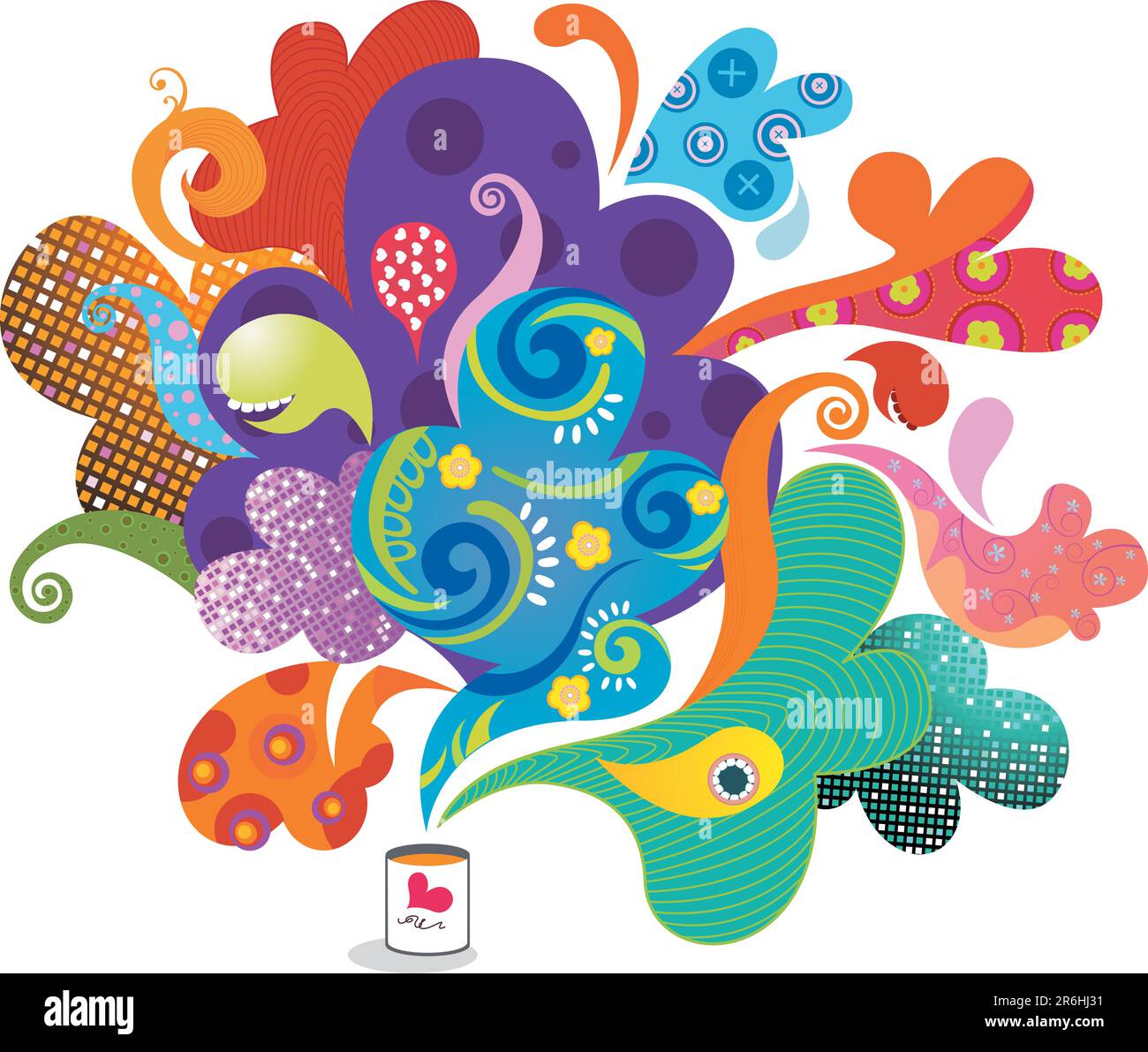 Fashion abstract shinning pattern design background Stock Vector Image ...