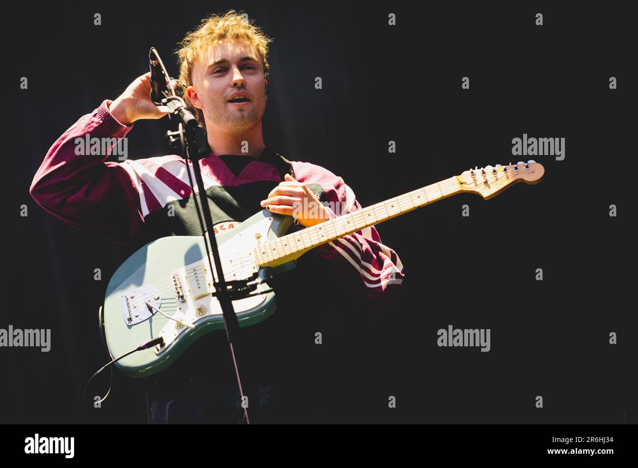 Newcastle upon Tyne, UK. 9th June, 2023. Sam Fender plays the first of ...