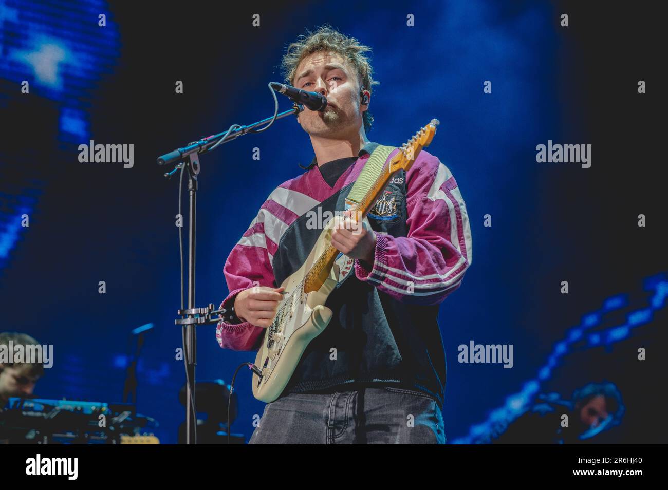 Newcastle upon Tyne, UK. 9th June, 2023. Sam Fender plays the first of ...