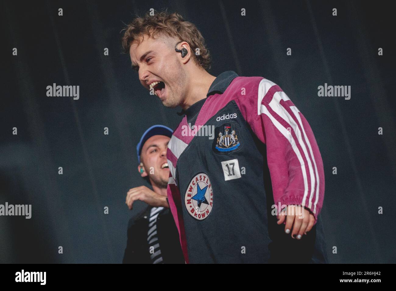 Newcastle upon Tyne, UK. 9th June, 2023. Sam Fender plays the first of ...
