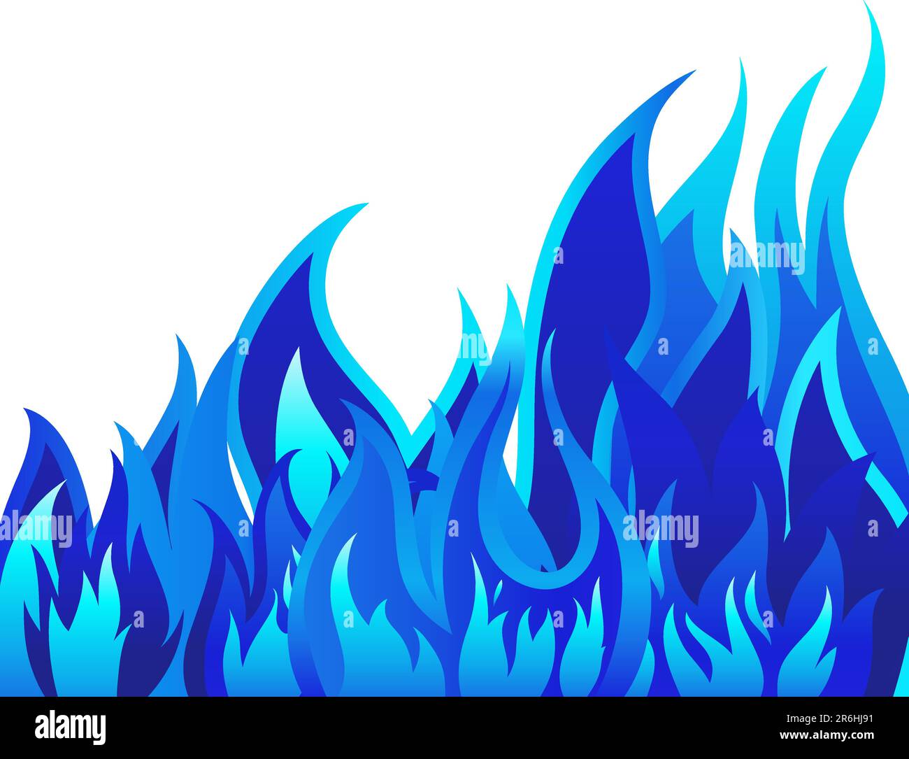 Inferno fire vector background for design use Stock Vector Image & Art ...