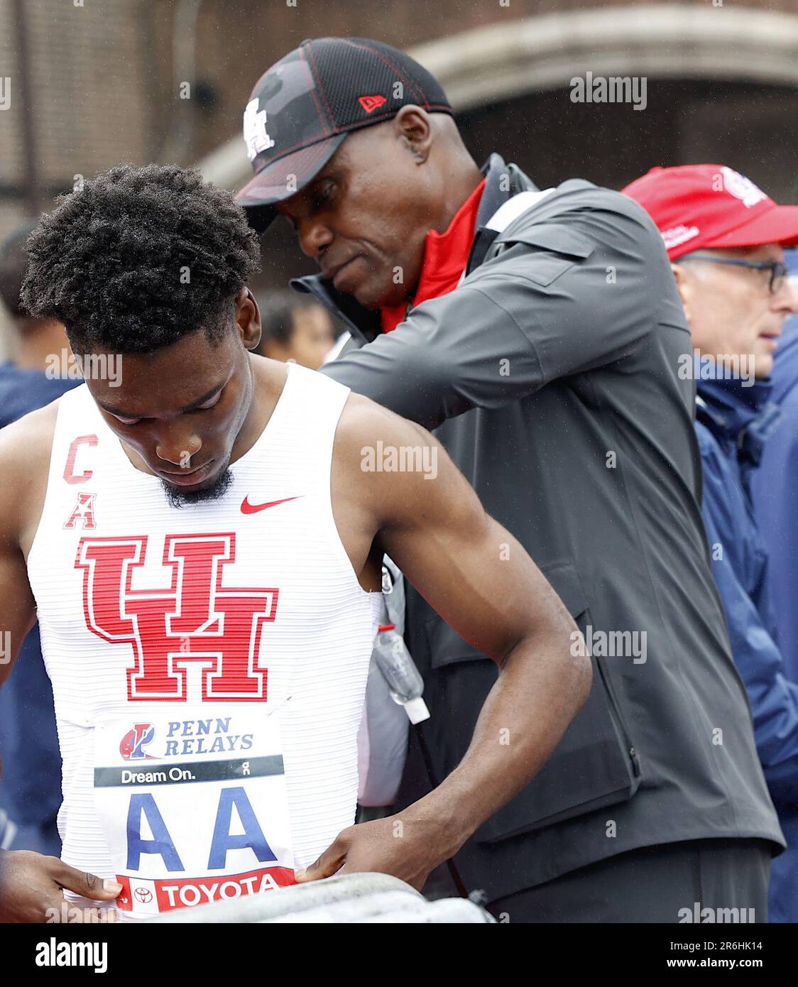 Olympic great sprinter/University of Houston Track Head Coach Carl ...