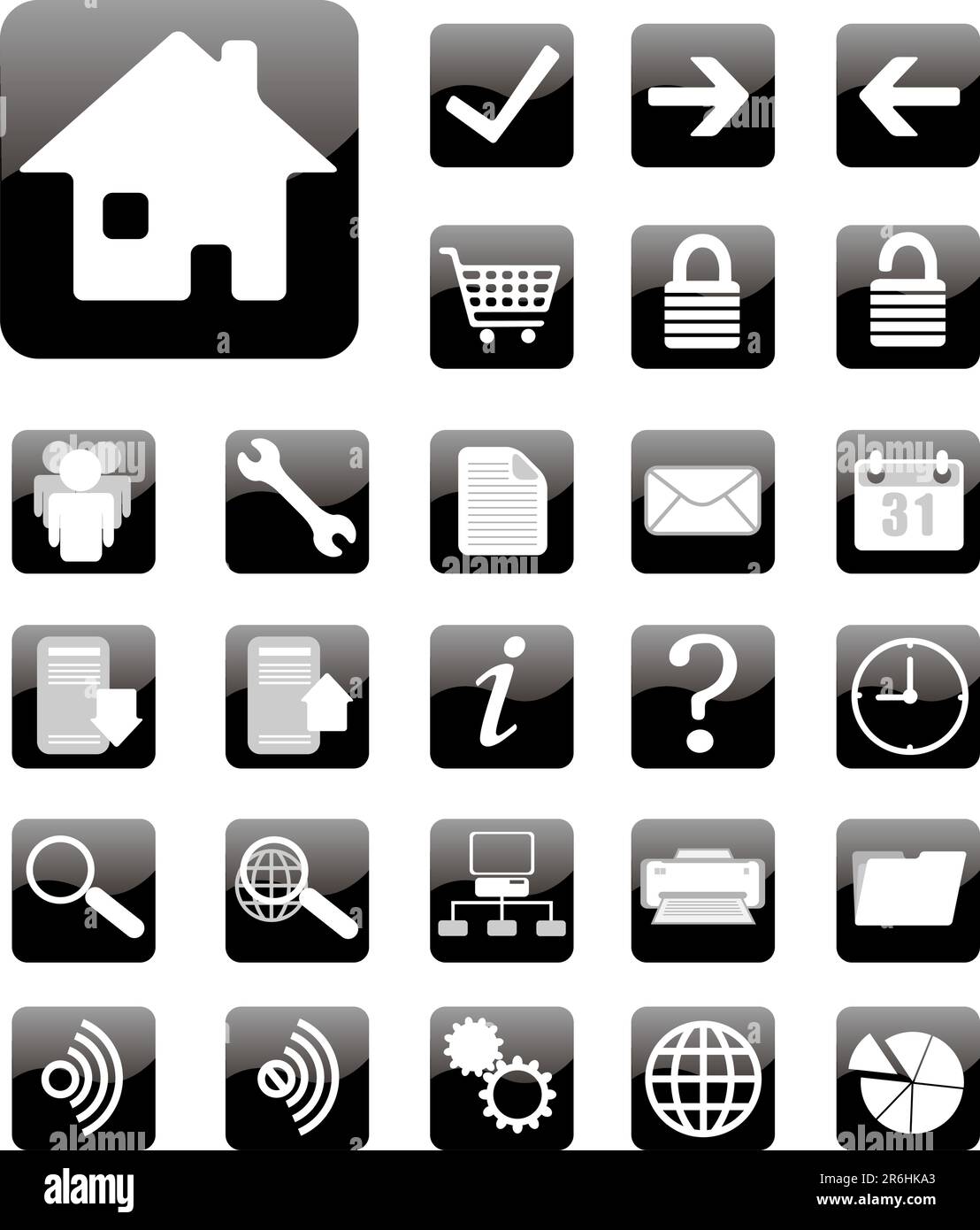 Crystal on table Stock Vector Images - Alamy