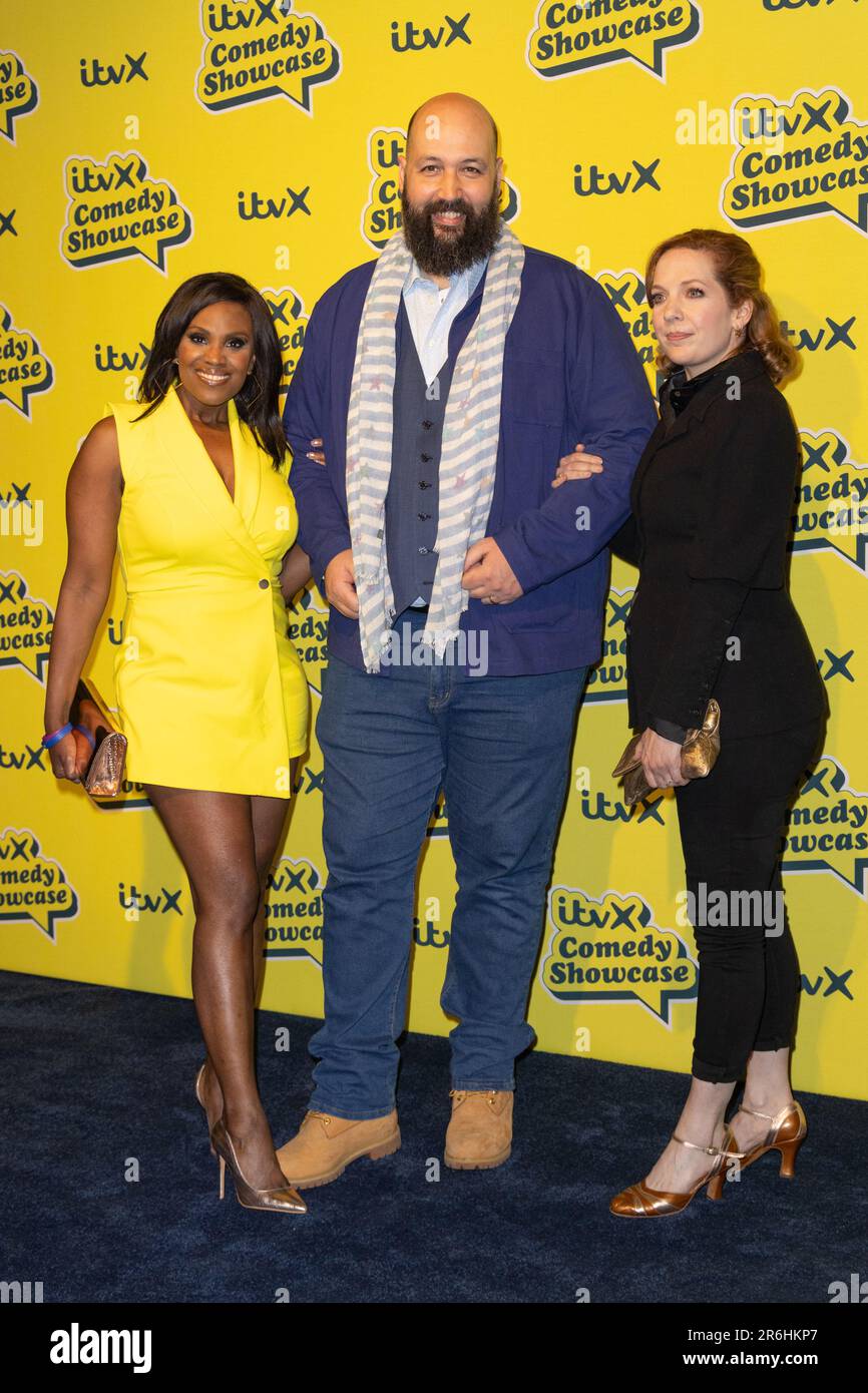 ITVX photocall for the launch of its upcoming comedy season. Four brand ...