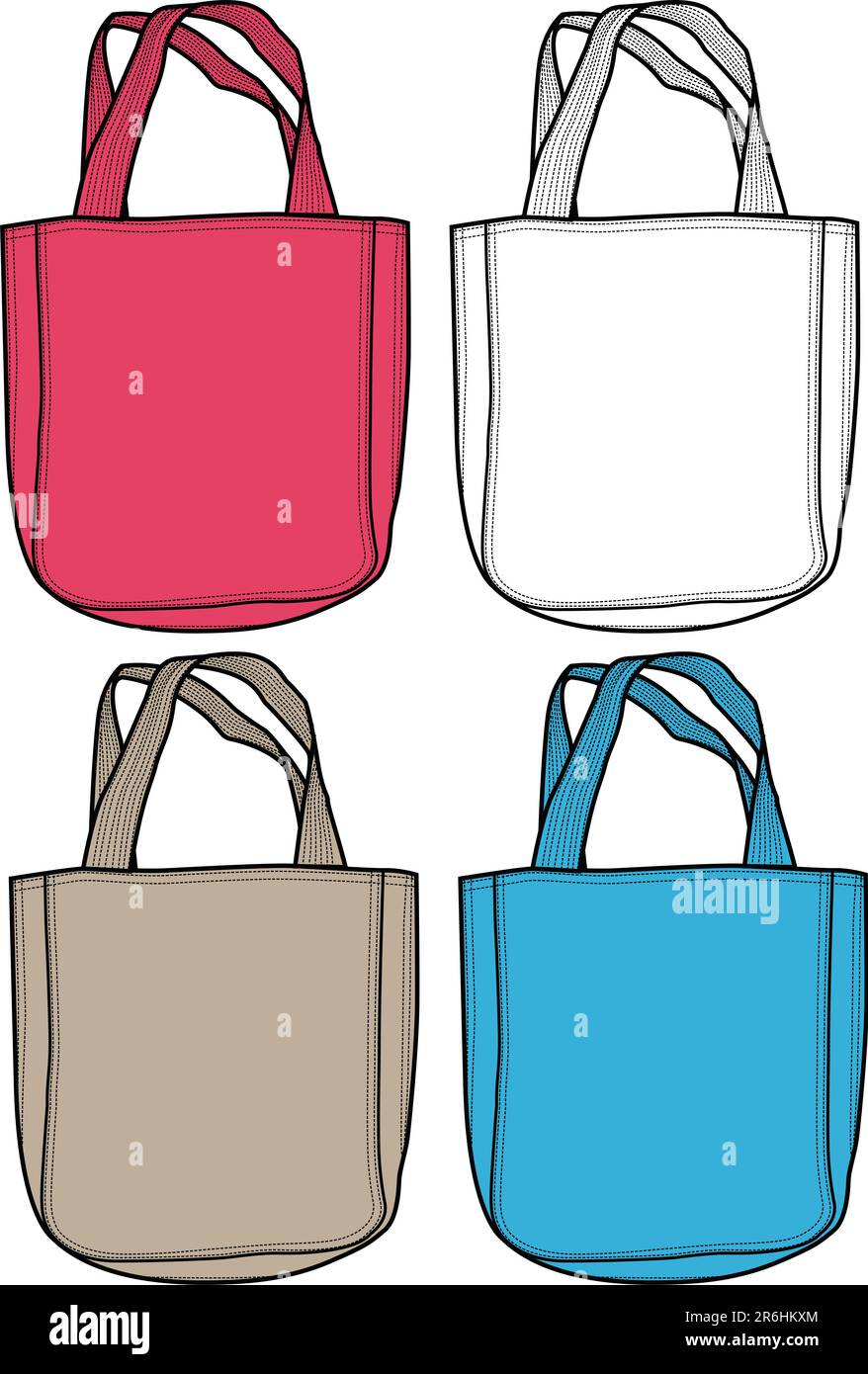 fashion handbag illustration Stock Vector Image & Art - Alamy