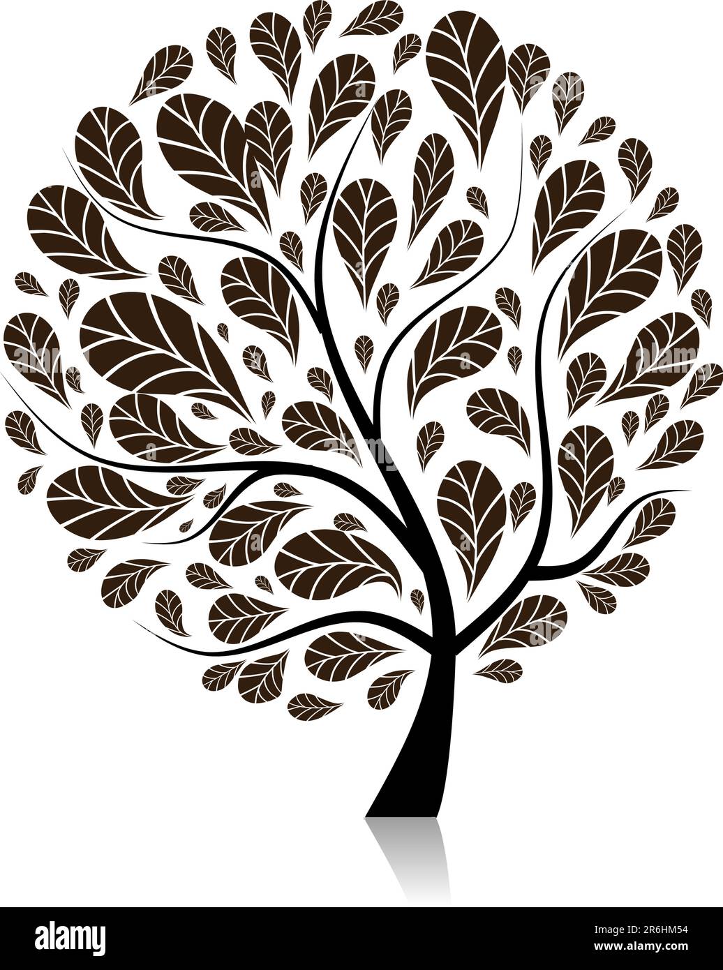Art tree beautiful for your design Stock Vector Image & Art - Alamy