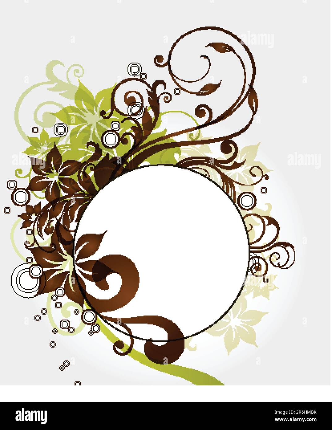 illustration drawing of floral background Stock Vector Image & Art - Alamy