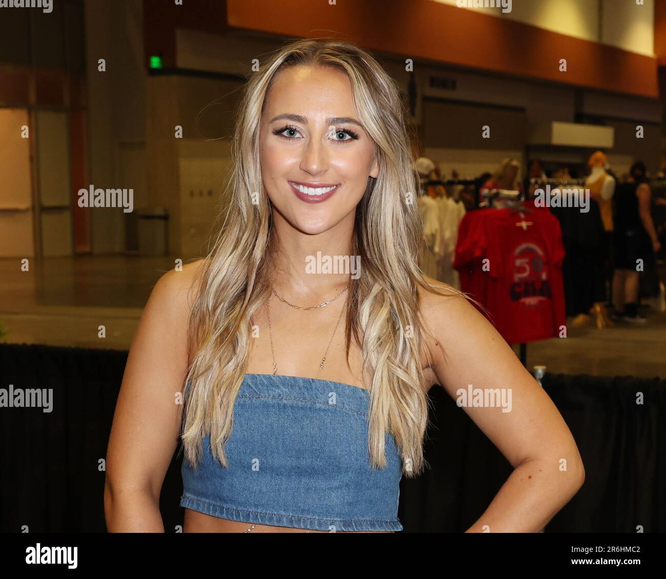 Nashville, USA. 09th June, 2023. Ashley Cooke appearing at the 50th ...