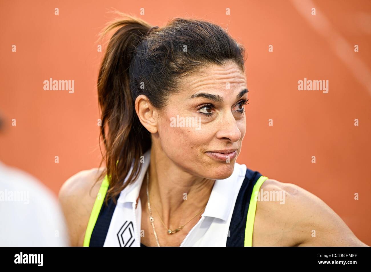 Paris, France. 08th June, 2023. Gabriela Sabatini during the French ...