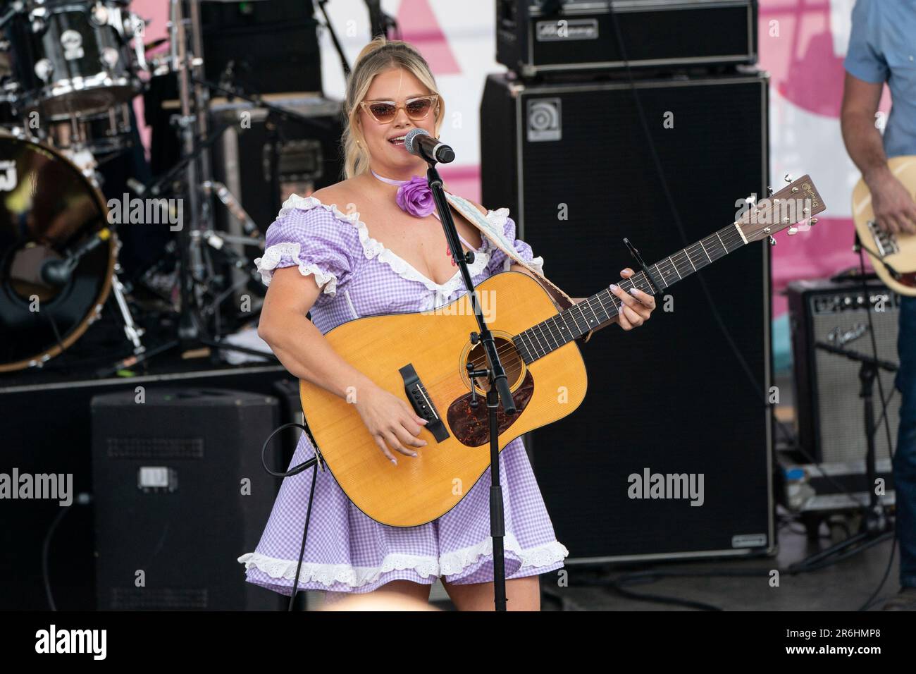 Hailey Whitters performs during the 2023 CMA Fest on Friday, June 9 ...