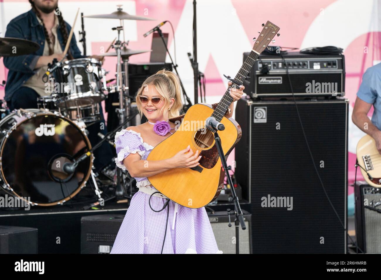 Hailey Whitters performs during the 2023 CMA Fest on Friday, June 9 ...