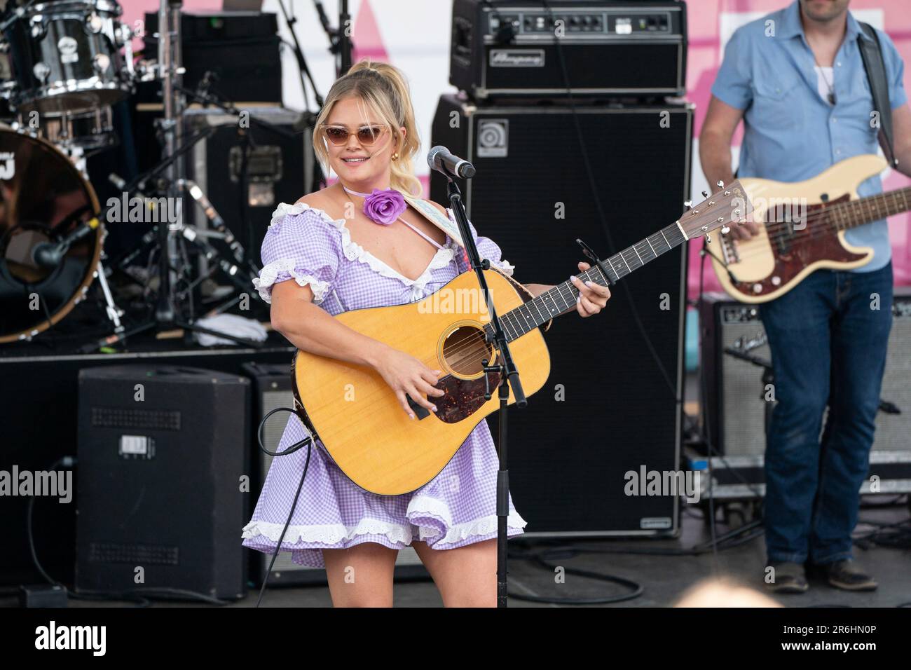Hailey Whitters performs during the 2023 CMA Fest on Friday, June 9 ...
