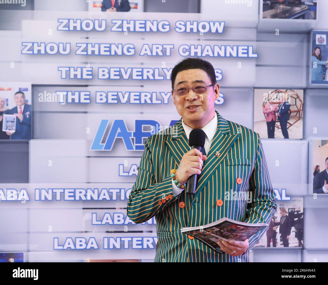 Panorama City, California, USA. 7th June, 2023. TV host Joey Zhou ...