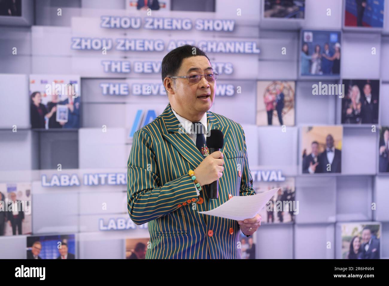 Panorama City, California, USA. 7th June, 2023. TV host Joey Zhou ...