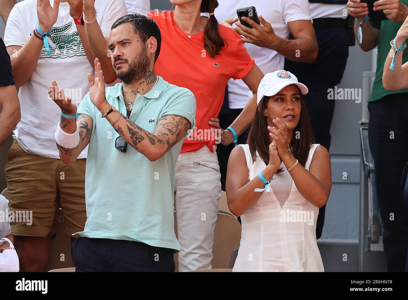 Paris, France. 09th June, 2023. Alice Belaidi, Octave Marsal in the ...