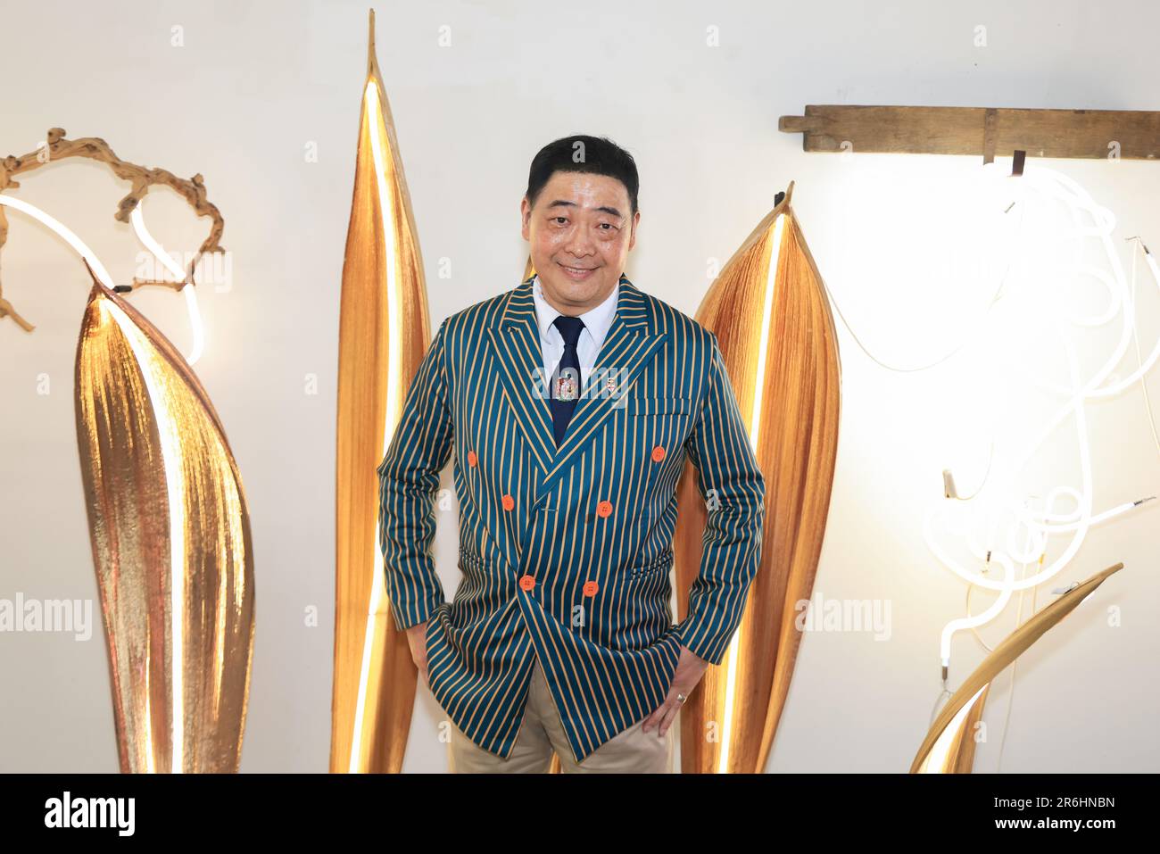 Panorama City, California, USA. 7th June, 2023. TV host Joey Zhou ...