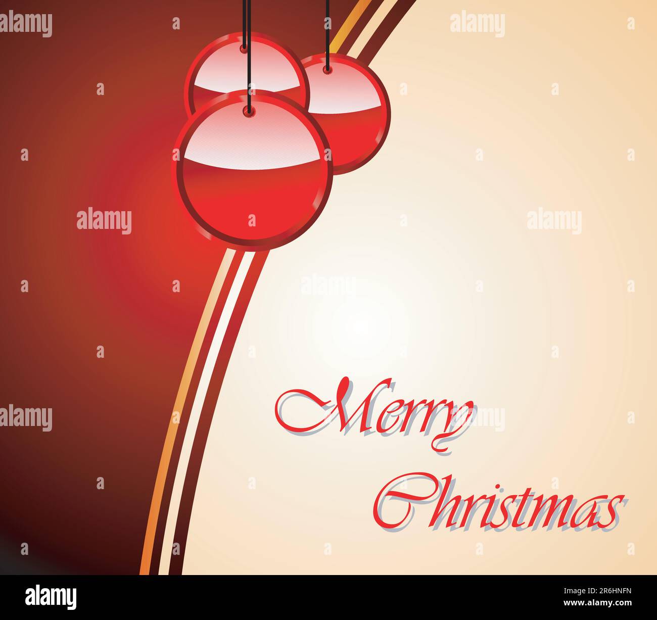 Red christmas design space Stock Vector Images - Alamy