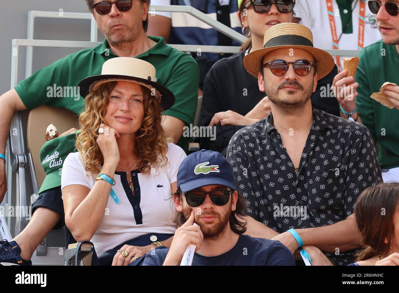 Paris, France. 09th June, 2023. Aurelie Saada, Benoit Julliard in the ...