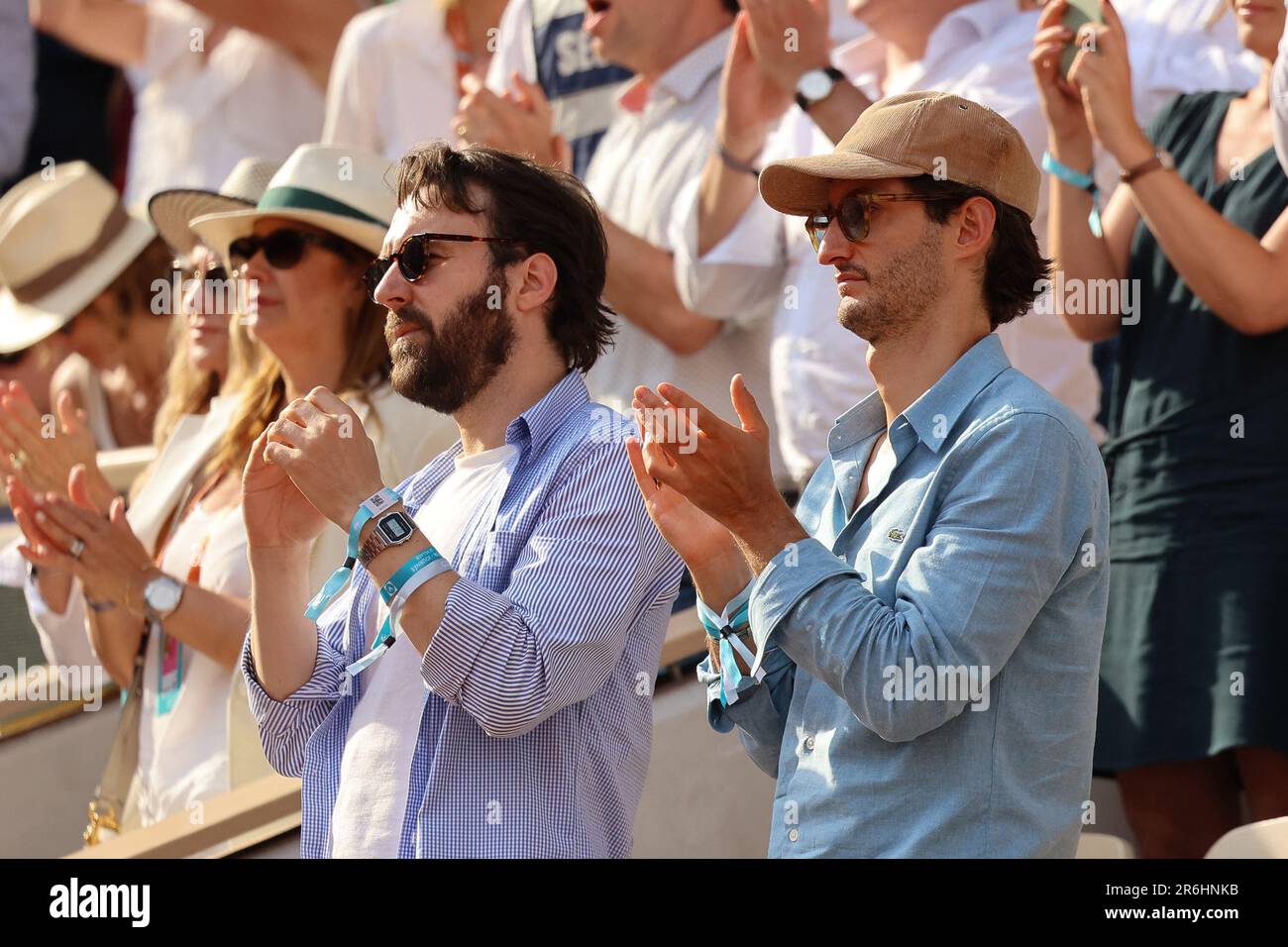 Paris, France. 09th June, 2023. Antoine Gouy, Pierre Niney in the ...