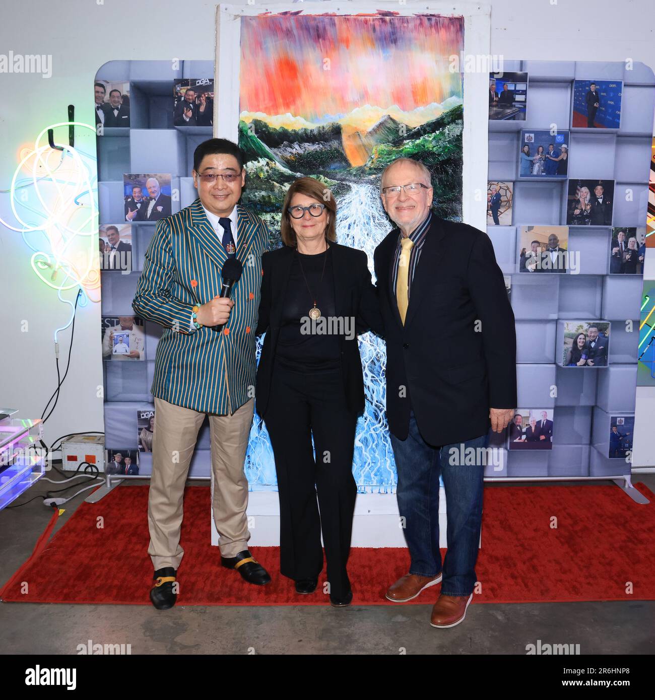 Panorama City, California, USA. 7th June, 2023. Artist Lisa Schulte ...