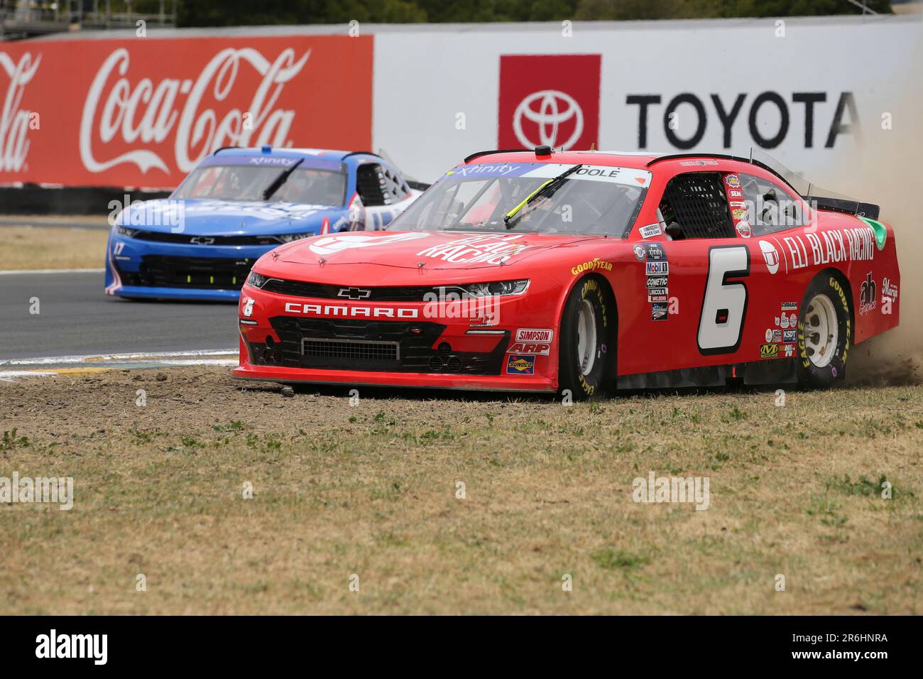 SONOMA, CA - JUNE 09: Brennan Poole (#6 JD Motorsports Eli Black Racing ...