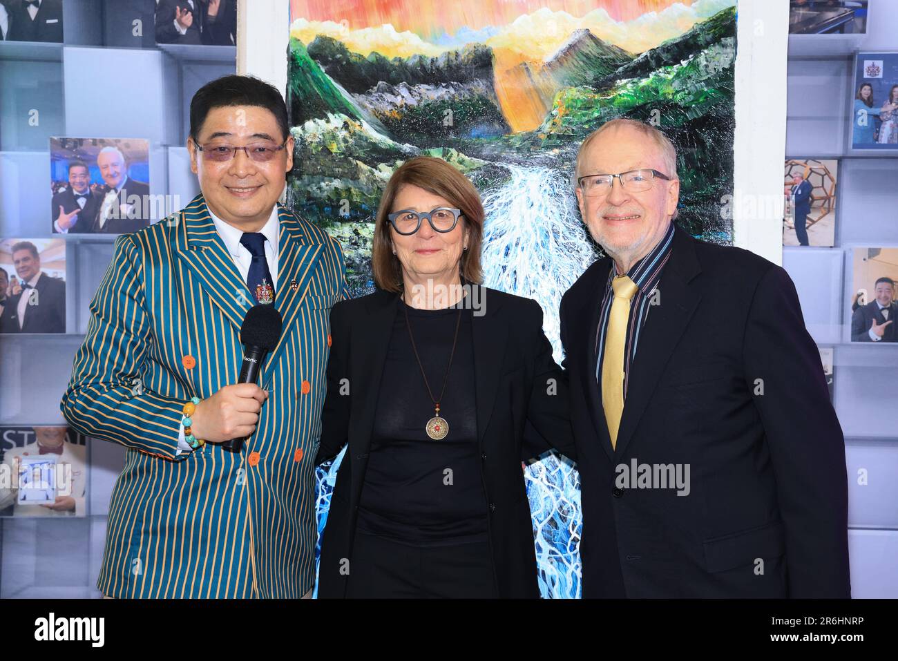 Panorama City, California, USA. 7th June, 2023. TV host Joey Zhou ...
