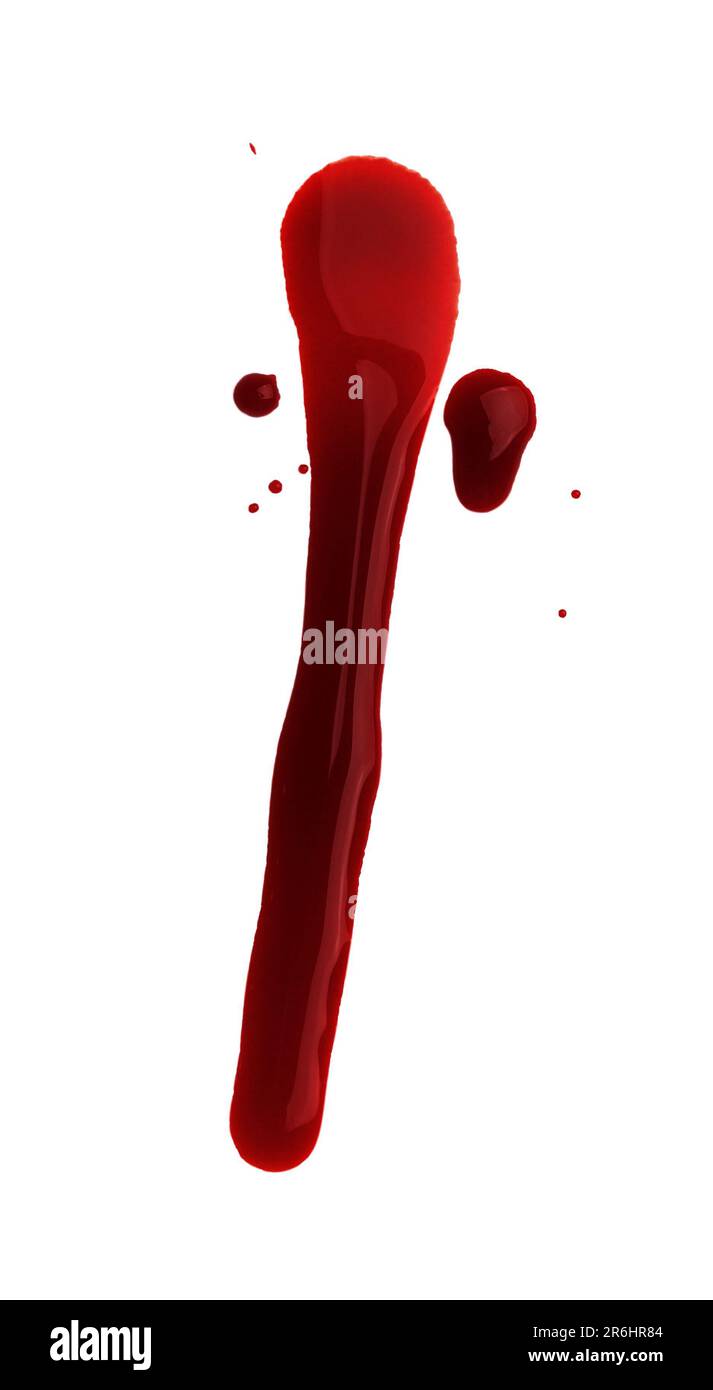 Blood fluid red texture Cut Out Stock Images & Pictures - Alamy