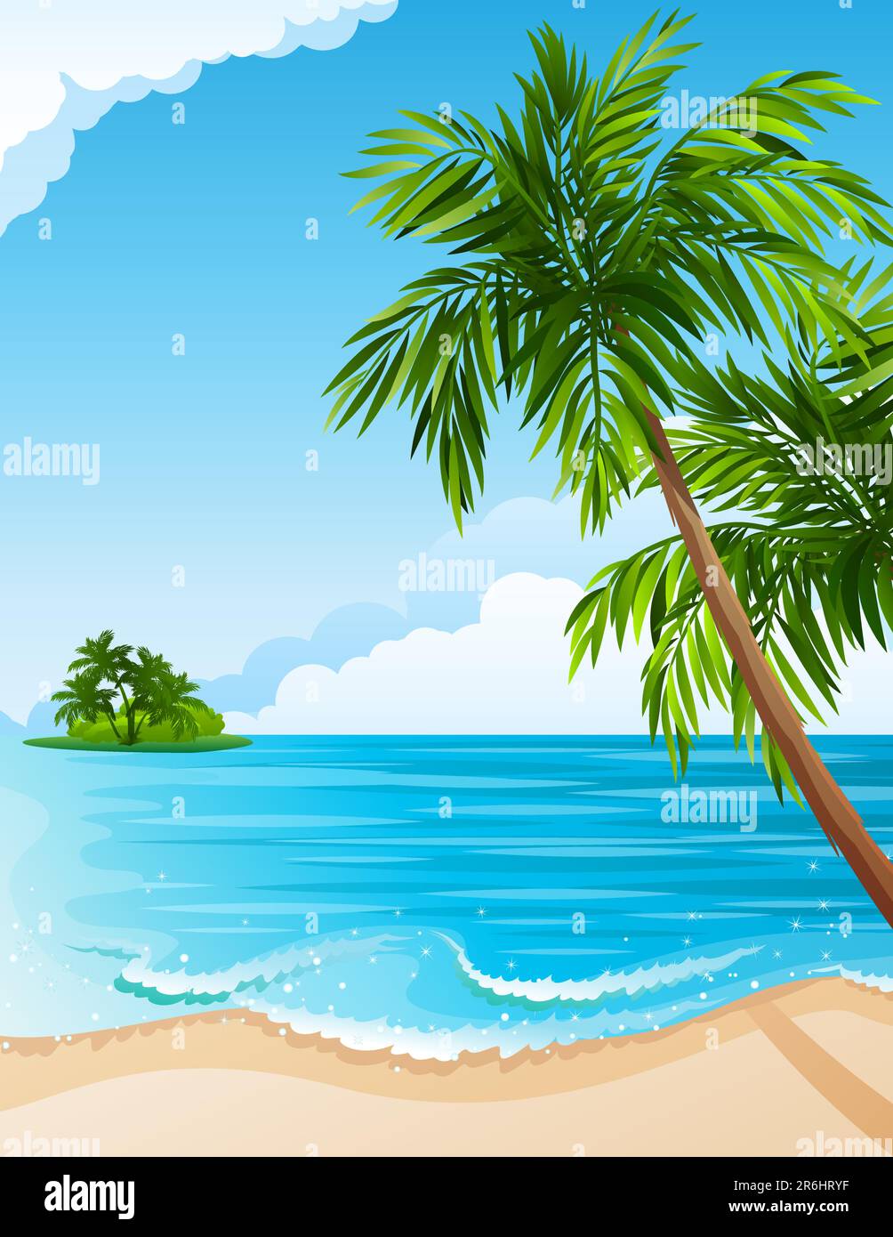 Urban sandy beach Stock Vector Images - Alamy