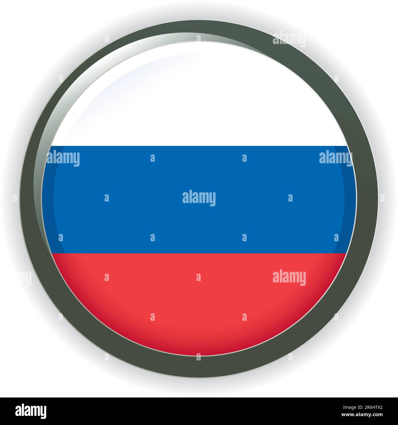 vector shiny web buttons with european country flags Stock Vector Image ...