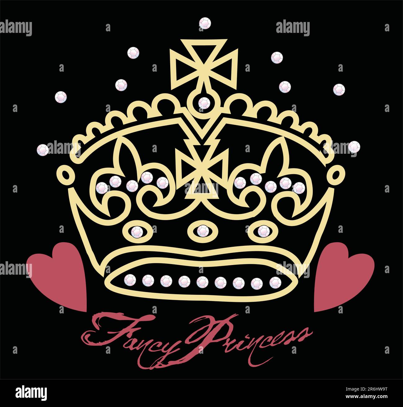 princess crown symbol Stock Vector Image & Art - Alamy