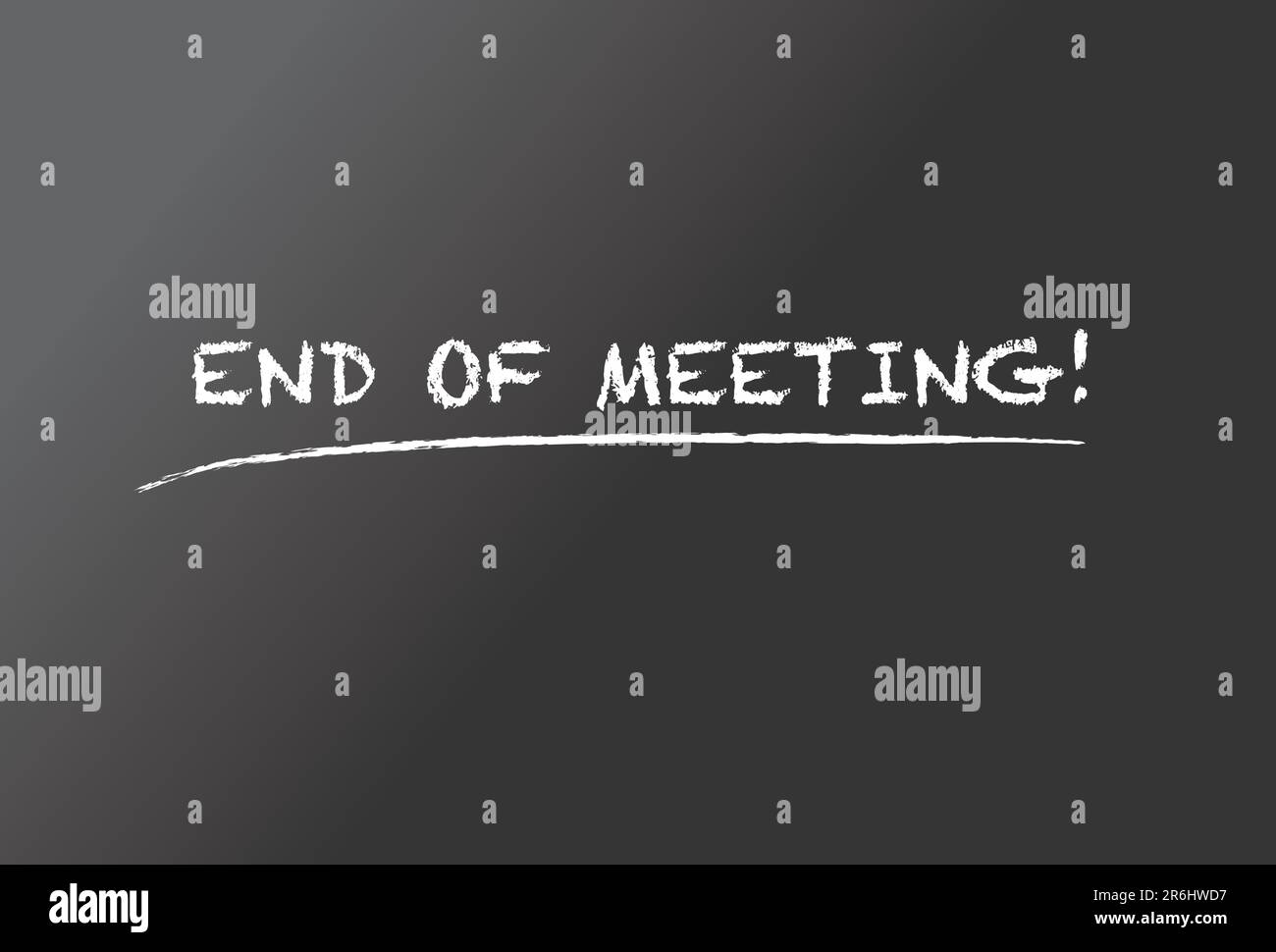 End of meeting Stock Vector Image & Art - Alamy