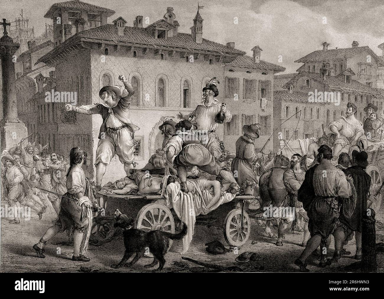 1630 milano plague hi-res stock photography and images - Alamy