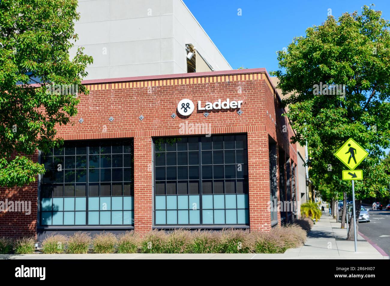 Exterior view of Ladder insurance company headquarters building - Palo ...