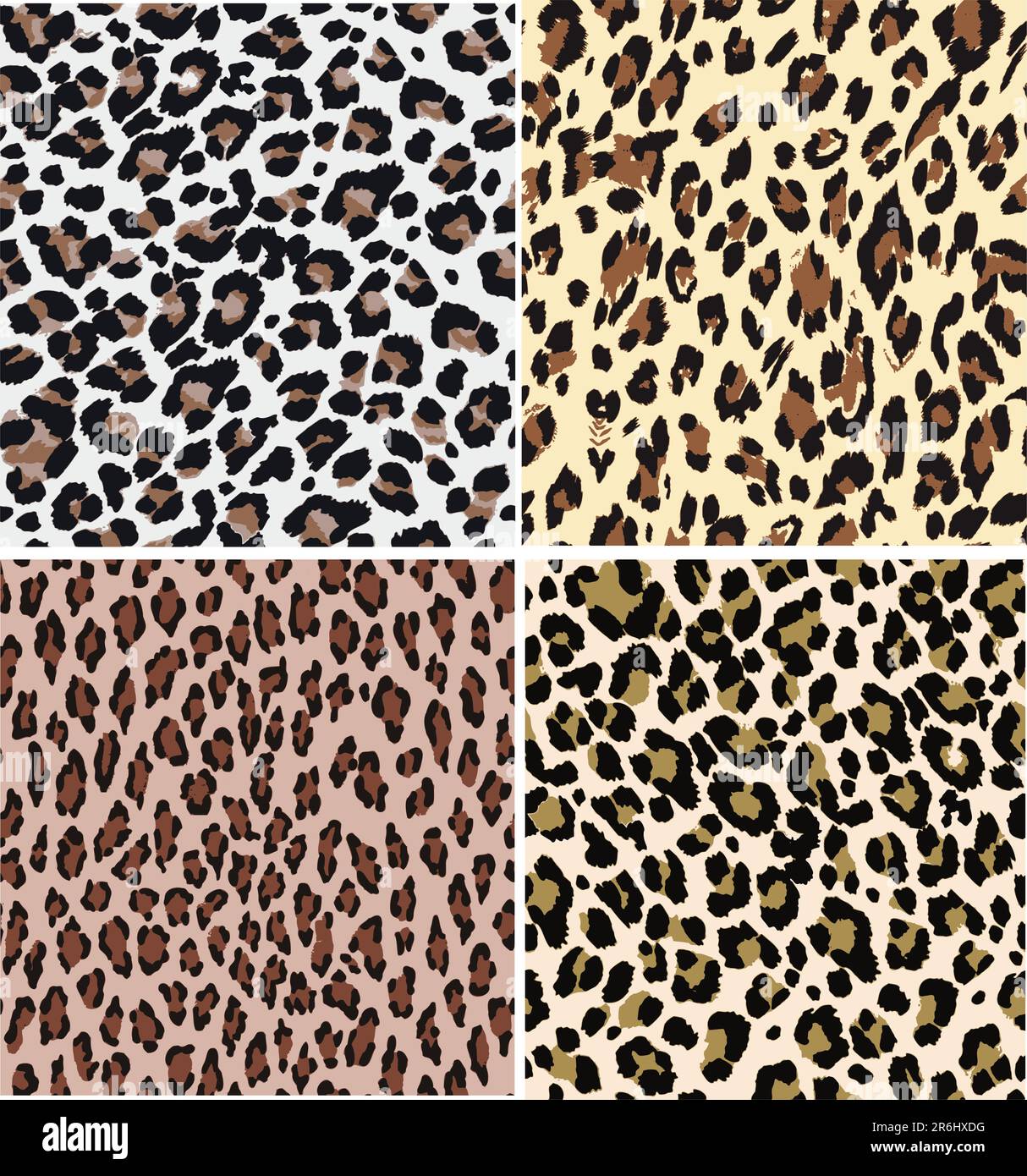 Female african leopard Stock Vector Images - Alamy