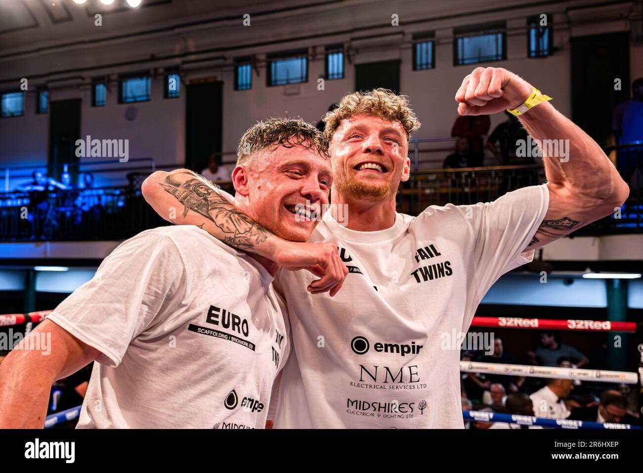 Adeleye vs ahmatovc and undercard fight night hi-res stock photography ...