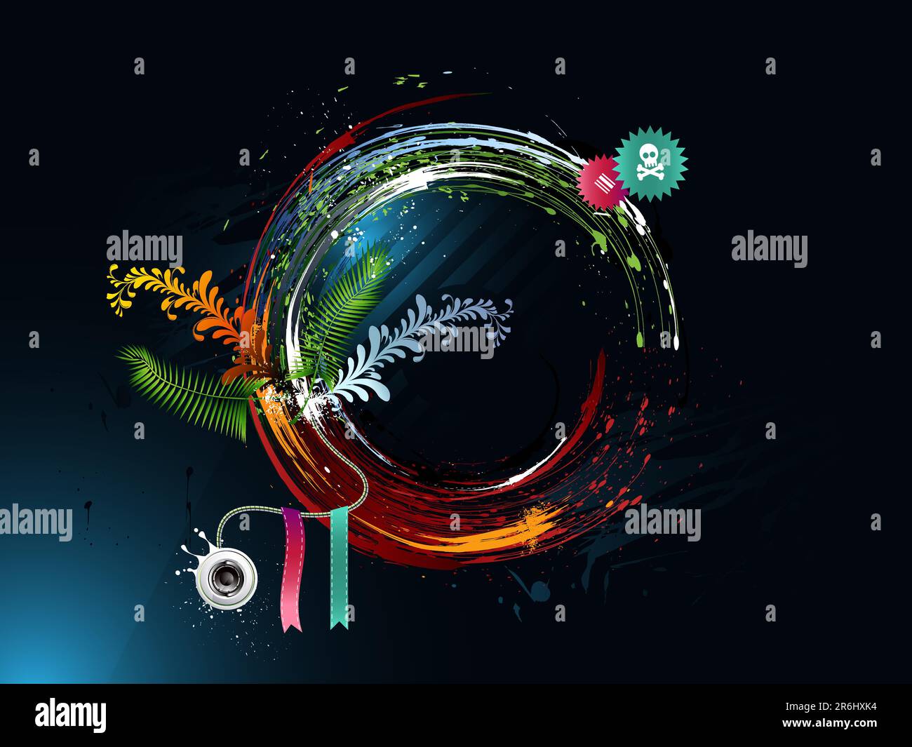 Loudspeaker graphics Stock Vector Images - Alamy