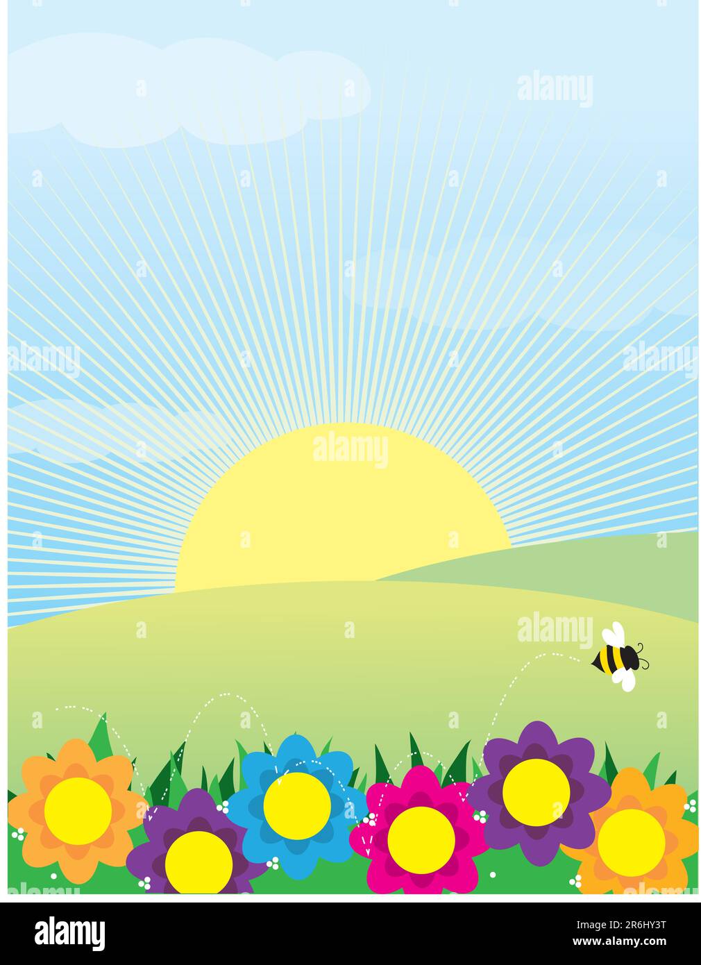 Prairie insect Stock Vector Images - Alamy