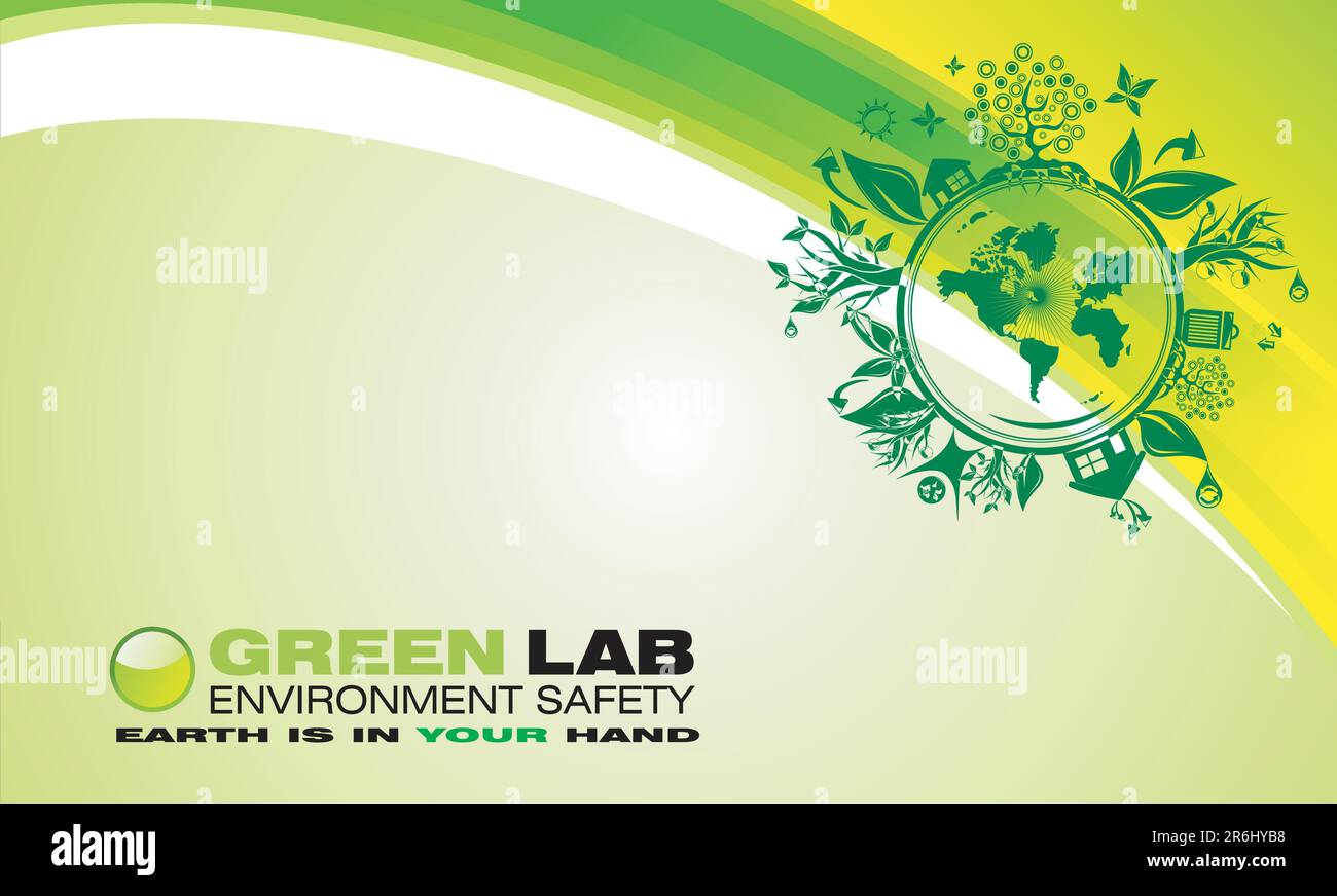 environment safety background template Stock Vector Image & Art - Alamy