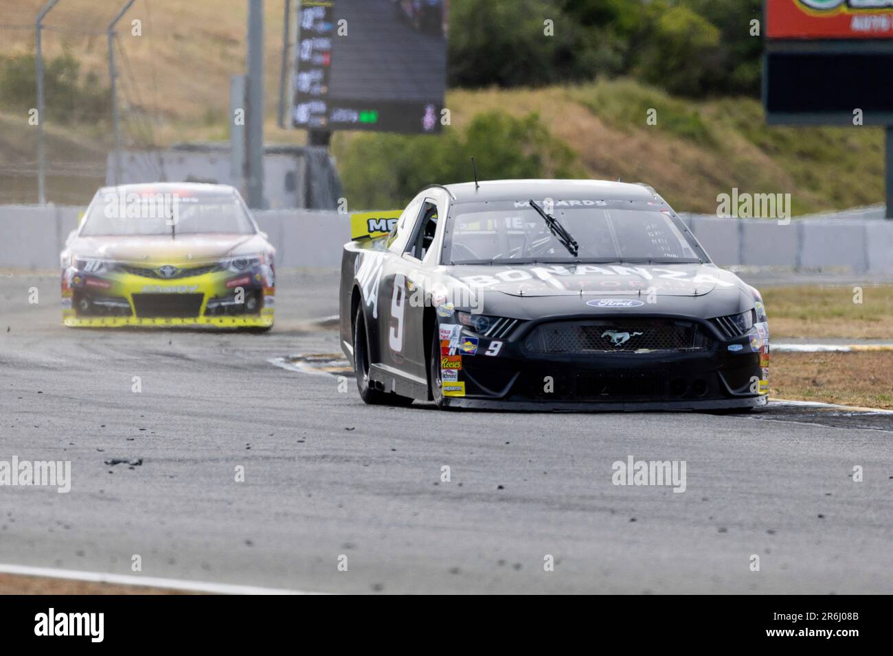 SONOMA, CA - JUNE 09: Chase Elliott (#9 Hendrick Motorsports NAPA Auto ...