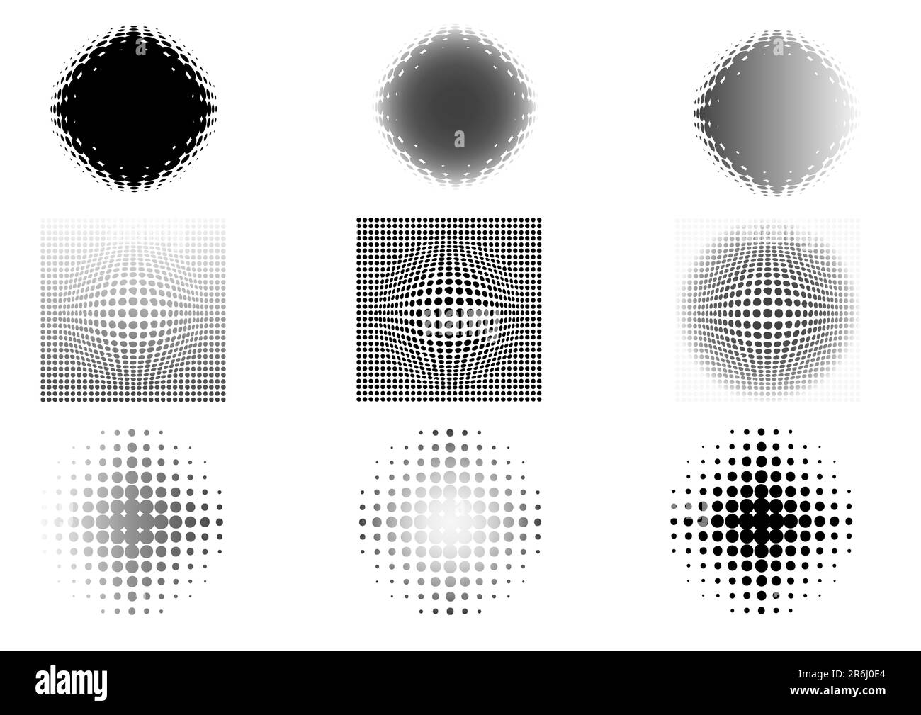 Gradient pattern fading Stock Vector Images - Alamy