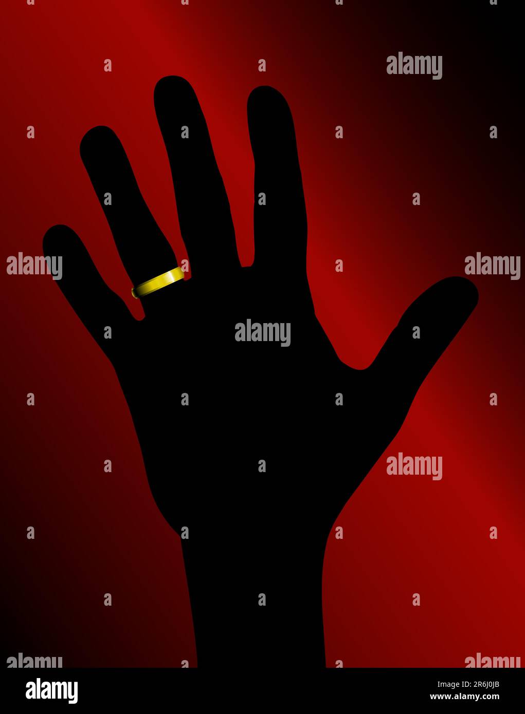 Gold silhouette hi-res stock photography and images - Alamy