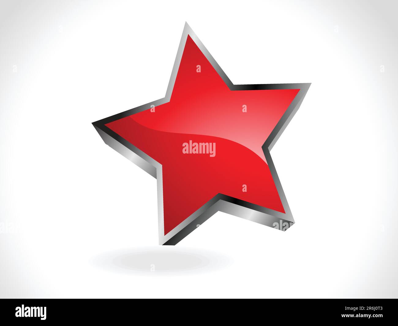 abstract 3d star icon vector illustration Stock Vector Image & Art - Alamy