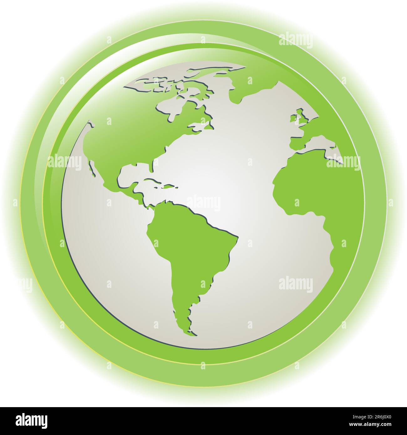 Globe concept icon web internet vector illustration Stock Vector Image ...