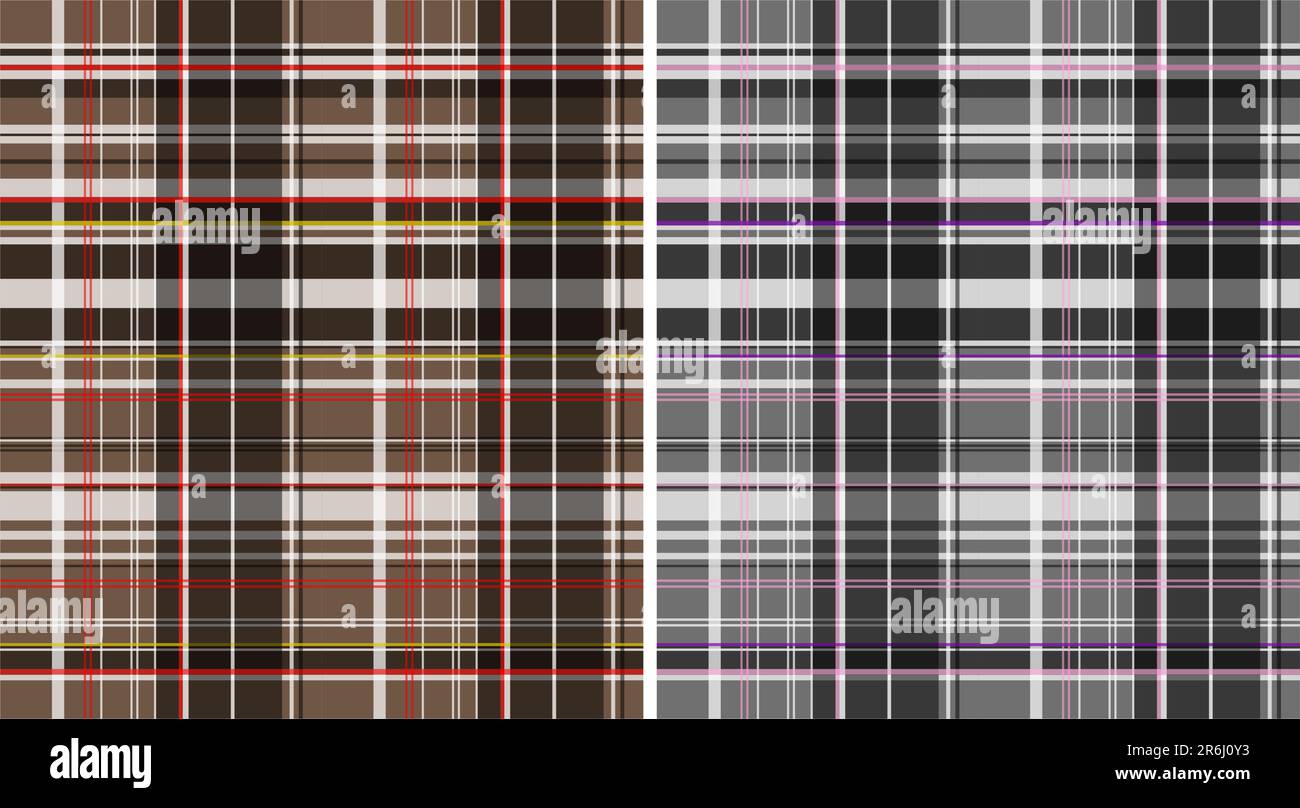 checkered fabric pattern Stock Vector Image & Art - Alamy