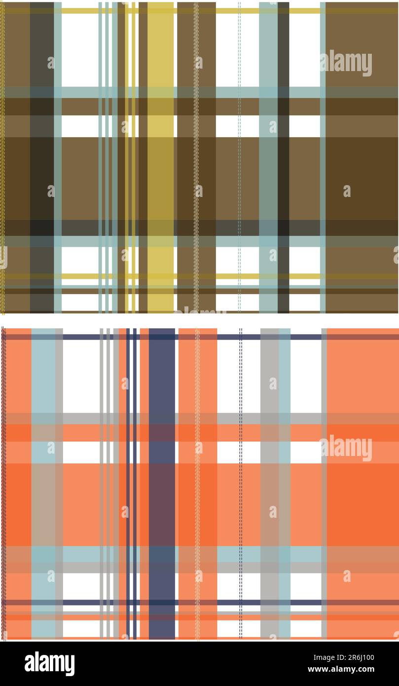 checkered fabric pattern Stock Vector Image & Art - Alamy