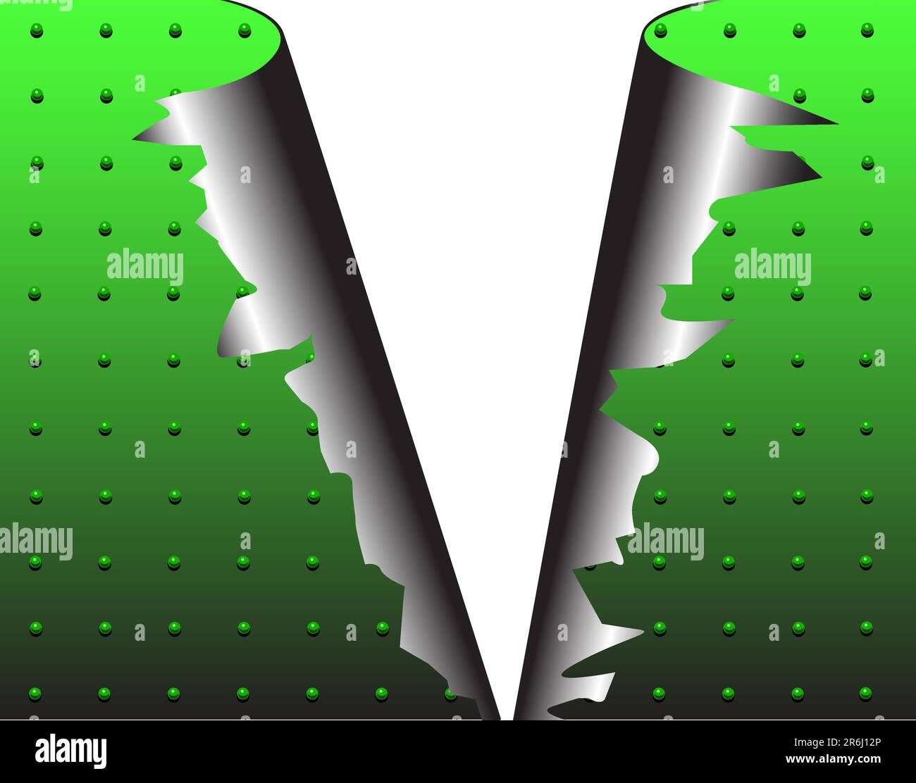 Vector design of a sheet of ripped metal Stock Vector Image & Art - Alamy