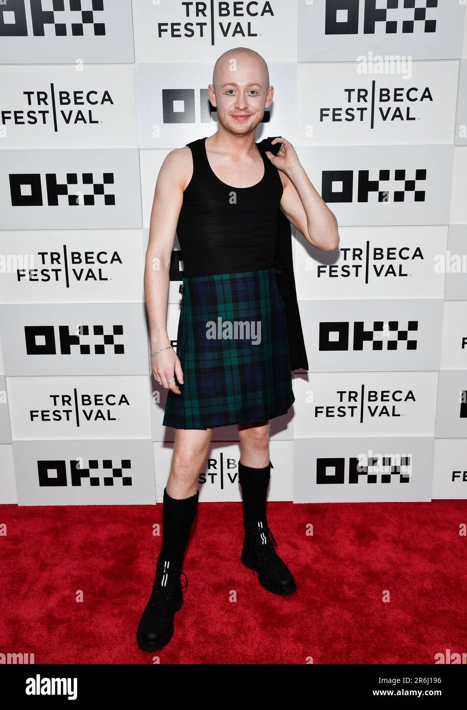 John Bell attends the premiere of "Outlander" season 7 during the ...
